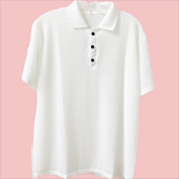 Tom Ralph | Shirts | Tom Ralph The Davante Polo Mens White Size Medium ...